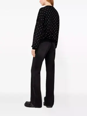 Rabanne Crystal-embellished Wool Jumper