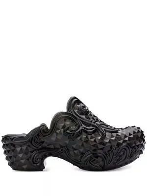 Y/project X Melissa Court Clogs - Black