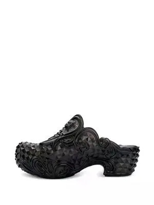 Y/project X Melissa Court Clogs - Black