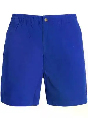 Polo Ralph Lauren Polo Pony Embroidered Twill Shorts - Blue