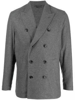 LARDINI Double-breasted Cashmere Jacket