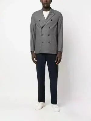 LARDINI Double-breasted Cashmere Jacket