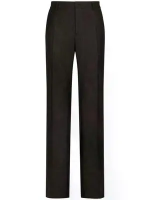 Dolce & Gabbana Straight-leg Stretch-wool Trousers