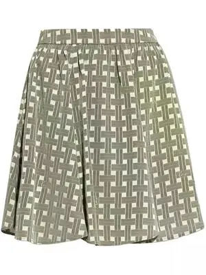 Kenzo Plaid Mini Skirt