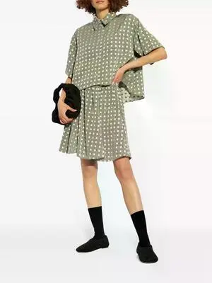 Kenzo Plaid Mini Skirt