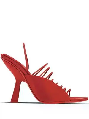 FERRAGAMO 105mm Altaire Lace-detail Sandals