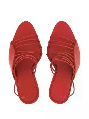 FERRAGAMO 105mm Altaire Lace-detail Sandals