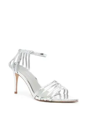 ANDREA CARRANO 90mm Leather Sandals