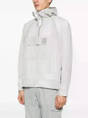 C.P. COMPANY Logo-print Pertex Jacket