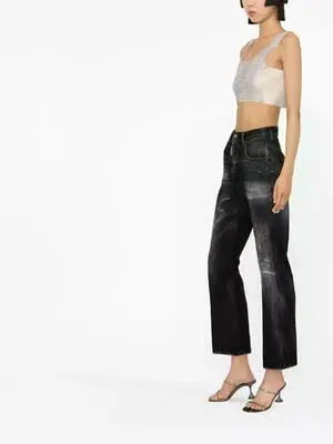 Dsquared2 Distressed Flared Jeans