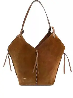 Isabel Marant Étoile Tampa Suede Shoulder Bag - Brown