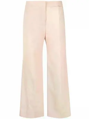 JIL SANDER Straight-leg Cotton Trousers