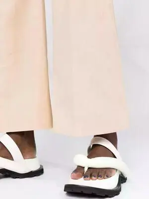JIL SANDER Straight-leg Cotton Trousers
