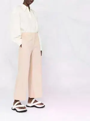JIL SANDER Straight-leg Cotton Trousers