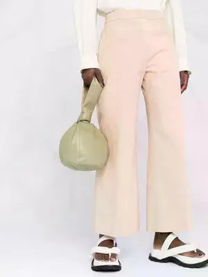 JIL SANDER Straight-leg Cotton Trousers