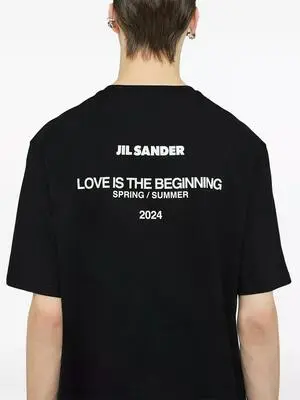 JIL SANDER Logo-print Cotton T-shirt