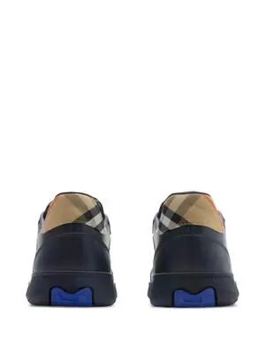Burberry Check-panelled Sneakers