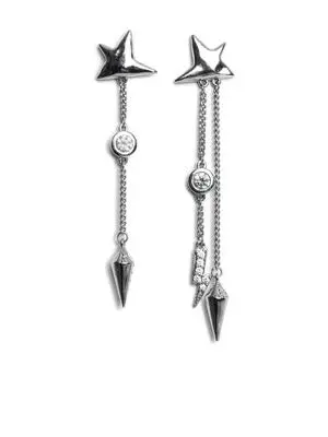 Zadig&Voltaire Rock Star Pendant Earrings - Silver