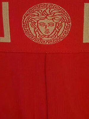 Versace Cotton-jersey Jockstrap - Red