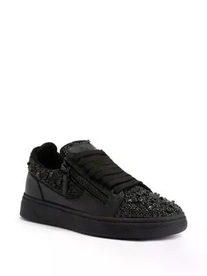 GIUSEPPE ZANOTTI Double-zip Low-top Sneakers