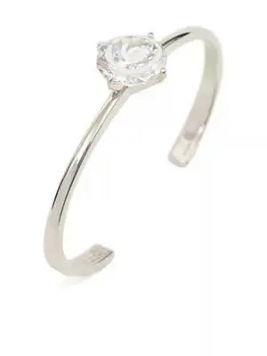 MAISON MARGIELA Crystal-rose Cuff Bracelet