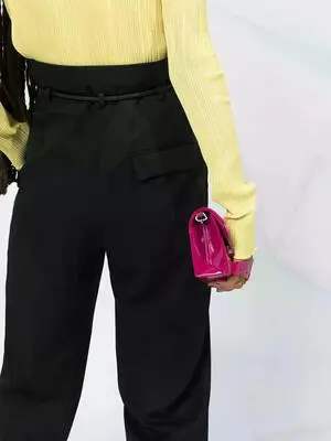 3.1 Phillip Lim Belted High-waisted Trousers