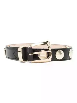 Khaite Stud-embellished Belt - Black
