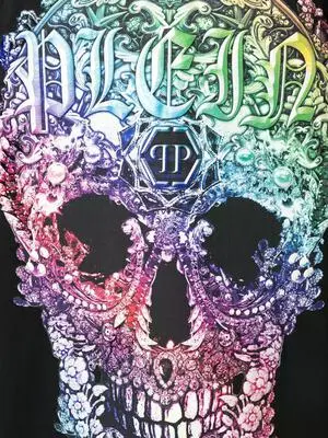Philipp Plein Baroque Skull-print T-shirt - Black