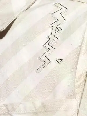 Marni Diagonal Stripe Denim Shirt