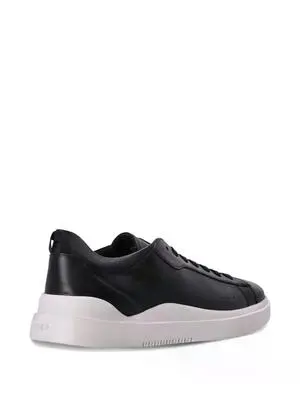 Hugo Logo-debossed Leather Low-top Sneakers