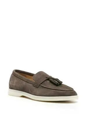 SCAROSSO Leandra Suede Loafers
