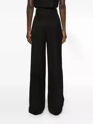 Sandro Sequined Palazzo Pants