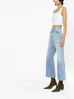 Dsquared2 High-waisted Cropped Flared Jeans