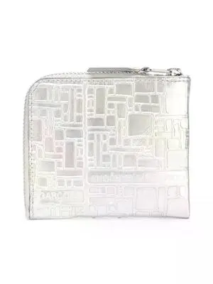 Comme Des Garçons Logo-embossed Leather Wallet