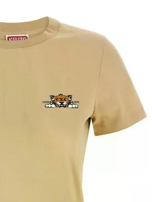 Kenzo Happy Tiger T-shirt - Neutrals