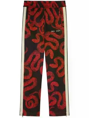 Palm Angels Snake-print Track Pants