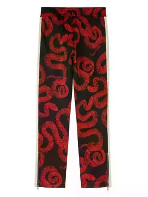 Palm Angels Snake-print Track Pants