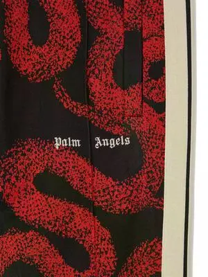 Palm Angels Snake-print Track Pants