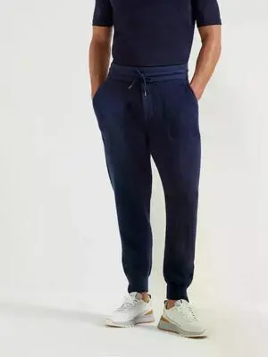 Brunello Cucinelli Cotton Track Pants