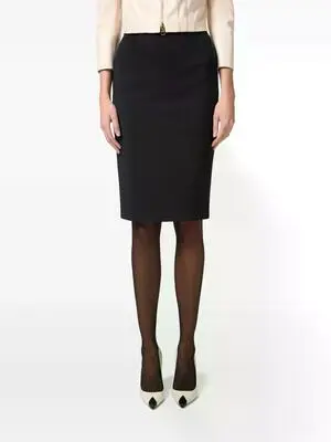 Elisabetta Franchi Bow-detailing Midi Skirt