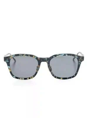 Thom Browne Abstract-pattern Sunglasses - Blue