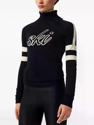 Perfect Moment Neve Merino Wool Sweater - Blue