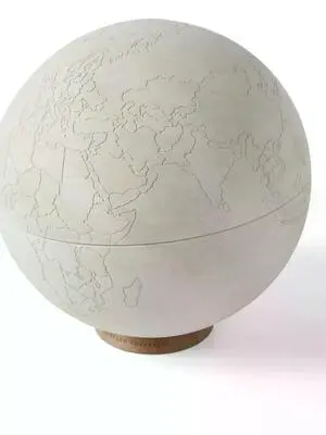 Brunello Cucinelli Engraved Stone Globe