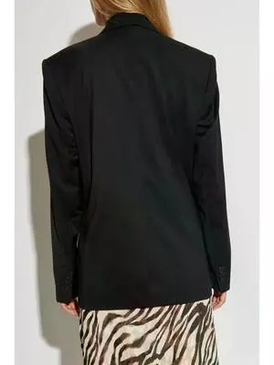 Helmut Lang Boxy Virgin Wool Blazer