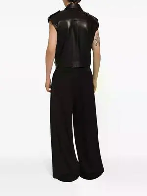Dolce & Gabbana Biker Leather Gilet