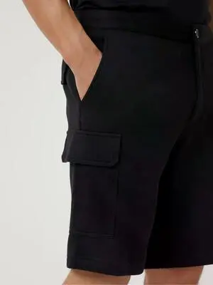 Brunello Cucinelli Terry Bermuda Shorts - Black