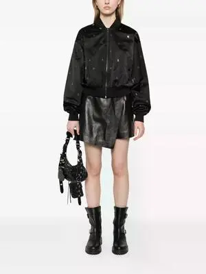 Karl Lagerfeld Leather Skorts