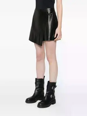 Karl Lagerfeld Leather Skorts