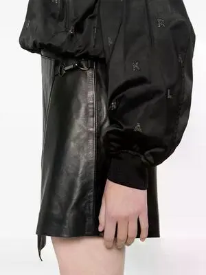 Karl Lagerfeld Leather Skorts