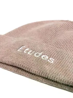 Études Studio Logo-embroidered Wool Beanie